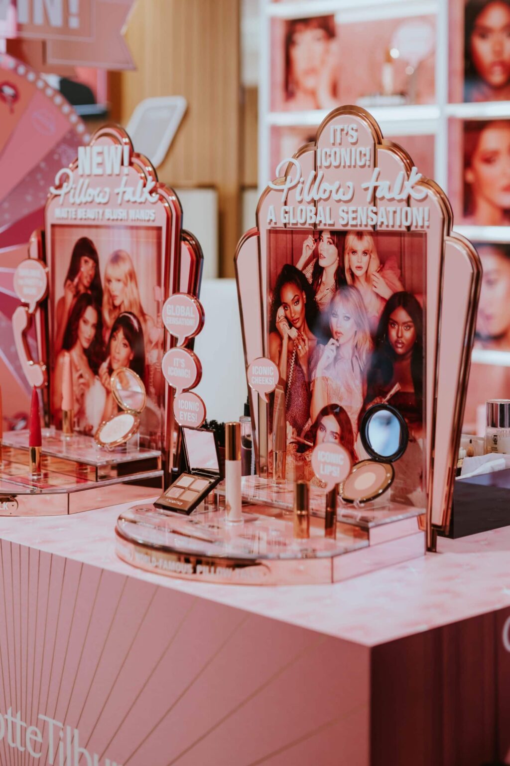 Charlotte Tilbury - 3 Way Displays