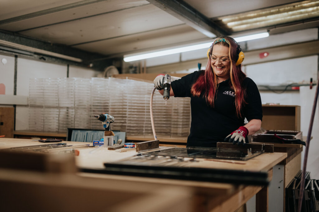 Fabrication - 3 Way Displays